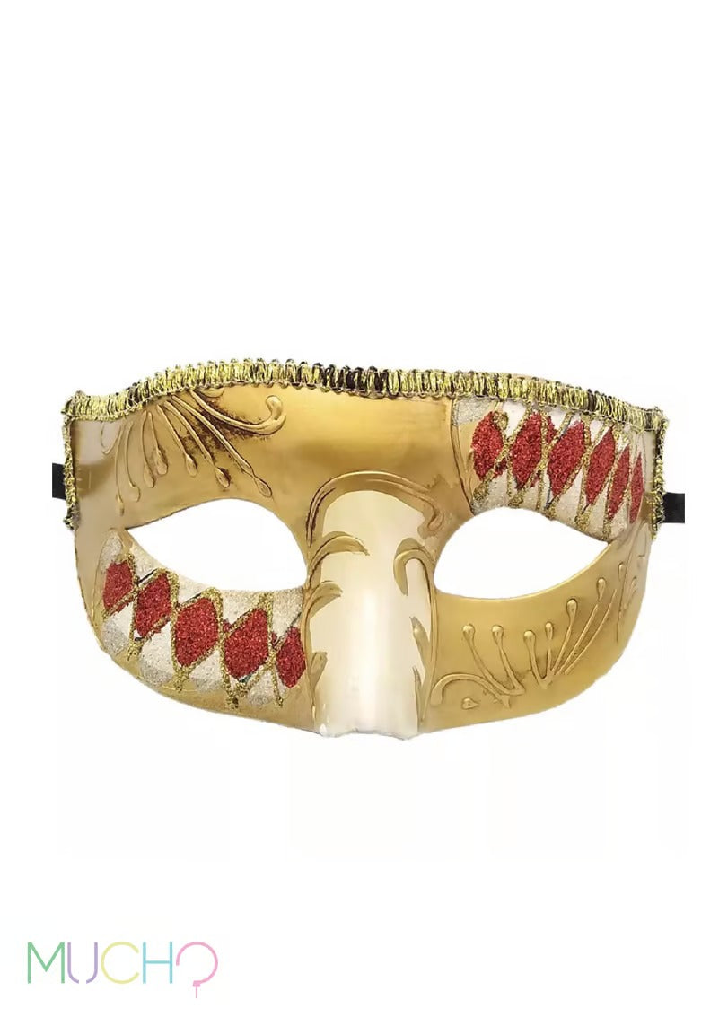 Painted Face Masquerade Mask – MUCHO